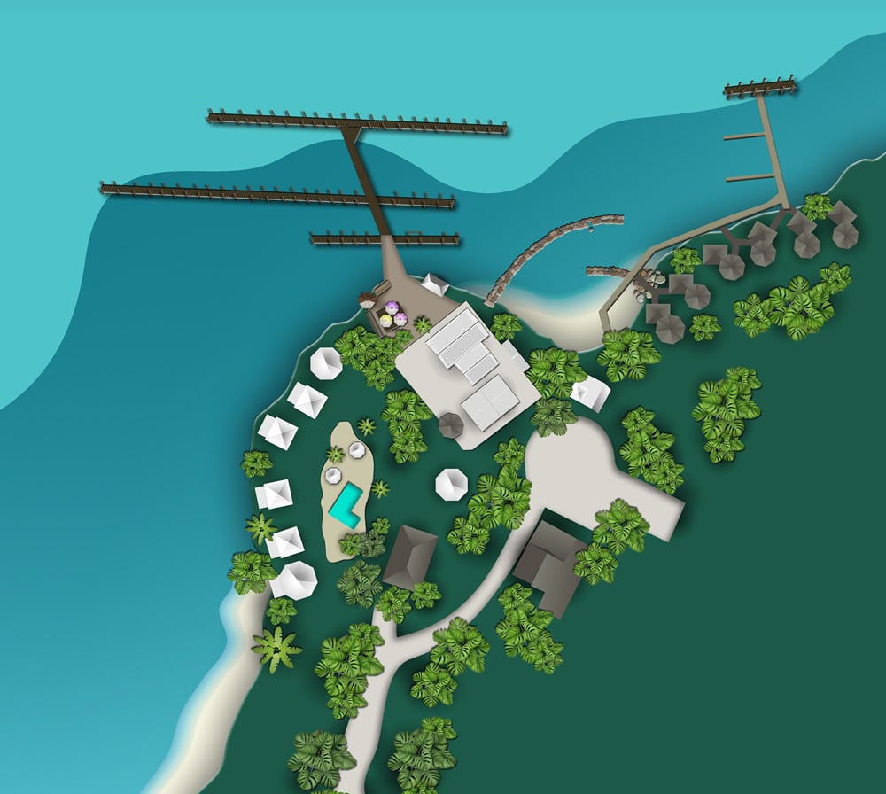 Staniel Cay Yacht Club Map - Staniel Cay Yacht Club
